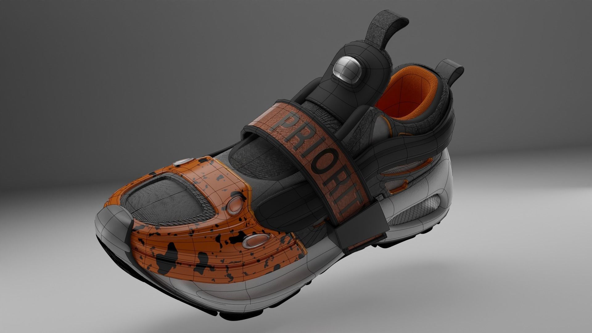 running shoe 3D model | CGTrader