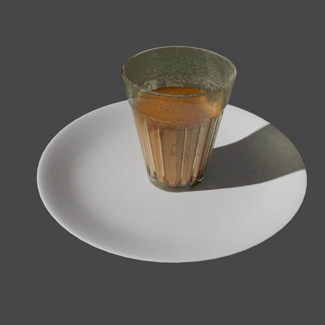 Tea glass - Chai glass 3D model | CGTrader