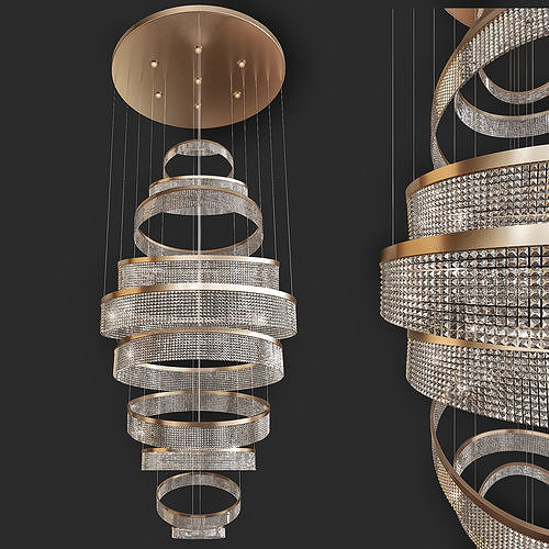 Swirl bespoke 3D model | CGTrader