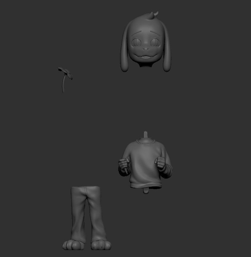 Asriel Undertale Character 3D model 3D printable | CGTrader