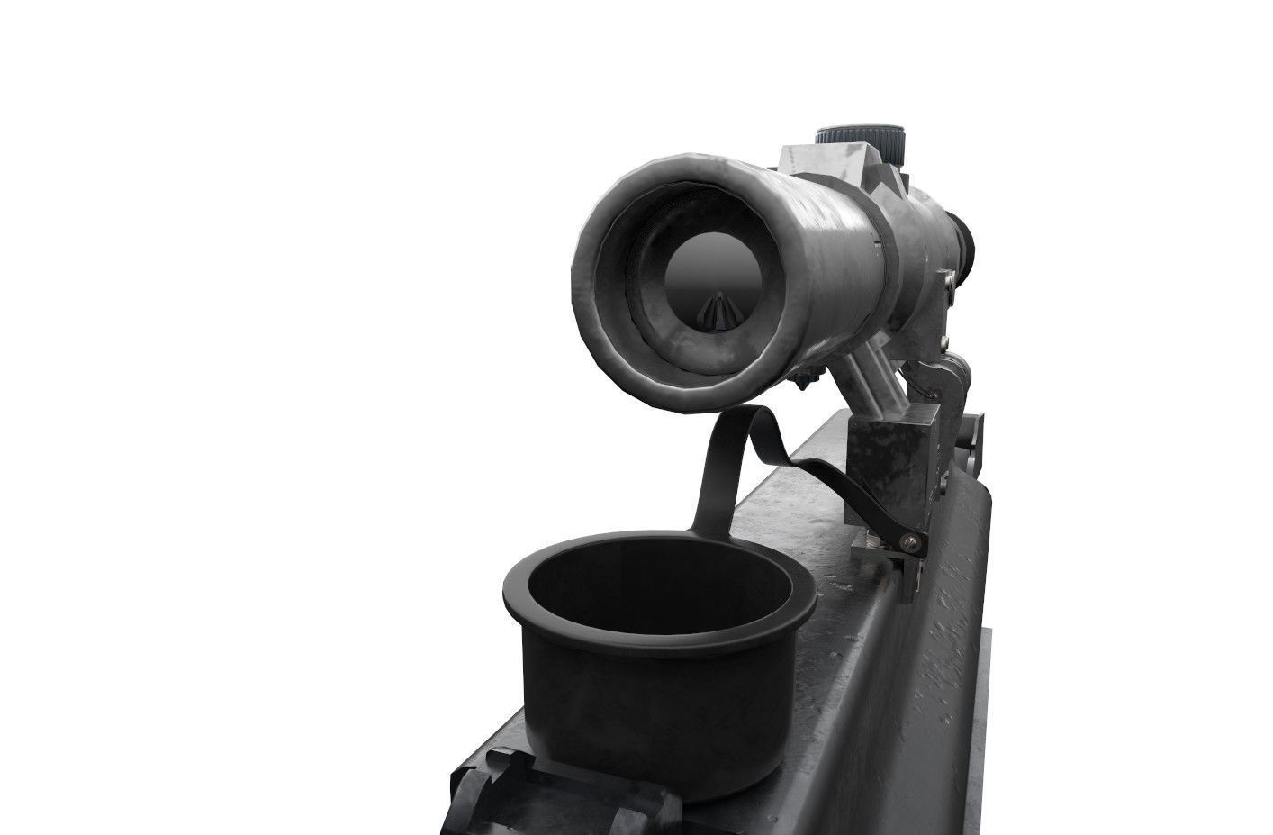 3D model GAMEREADY ASSAULT RIFLE 9A-91 WITH TELESCOPIC SIGHT PSO-1 VR ...