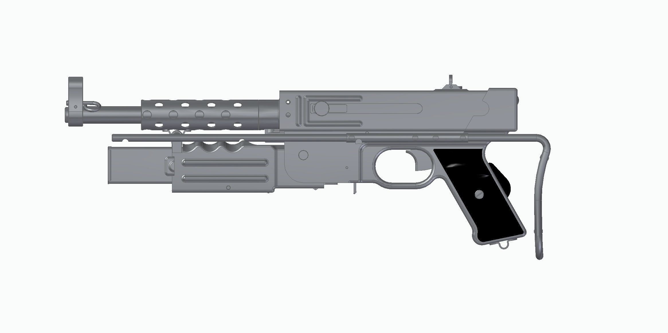 MAT-49 gun 3D model | CGTrader