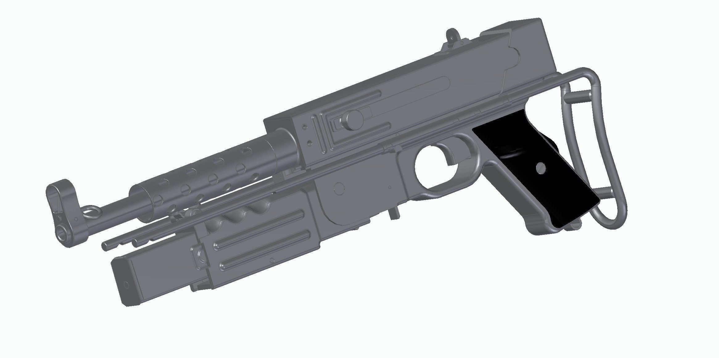 MAT-49 gun 3D model | CGTrader