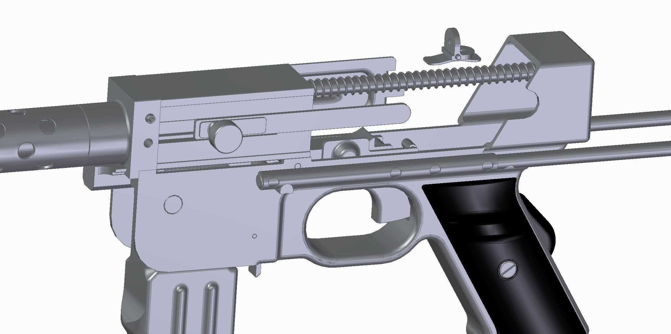 MAT-49 gun 3D model | CGTrader