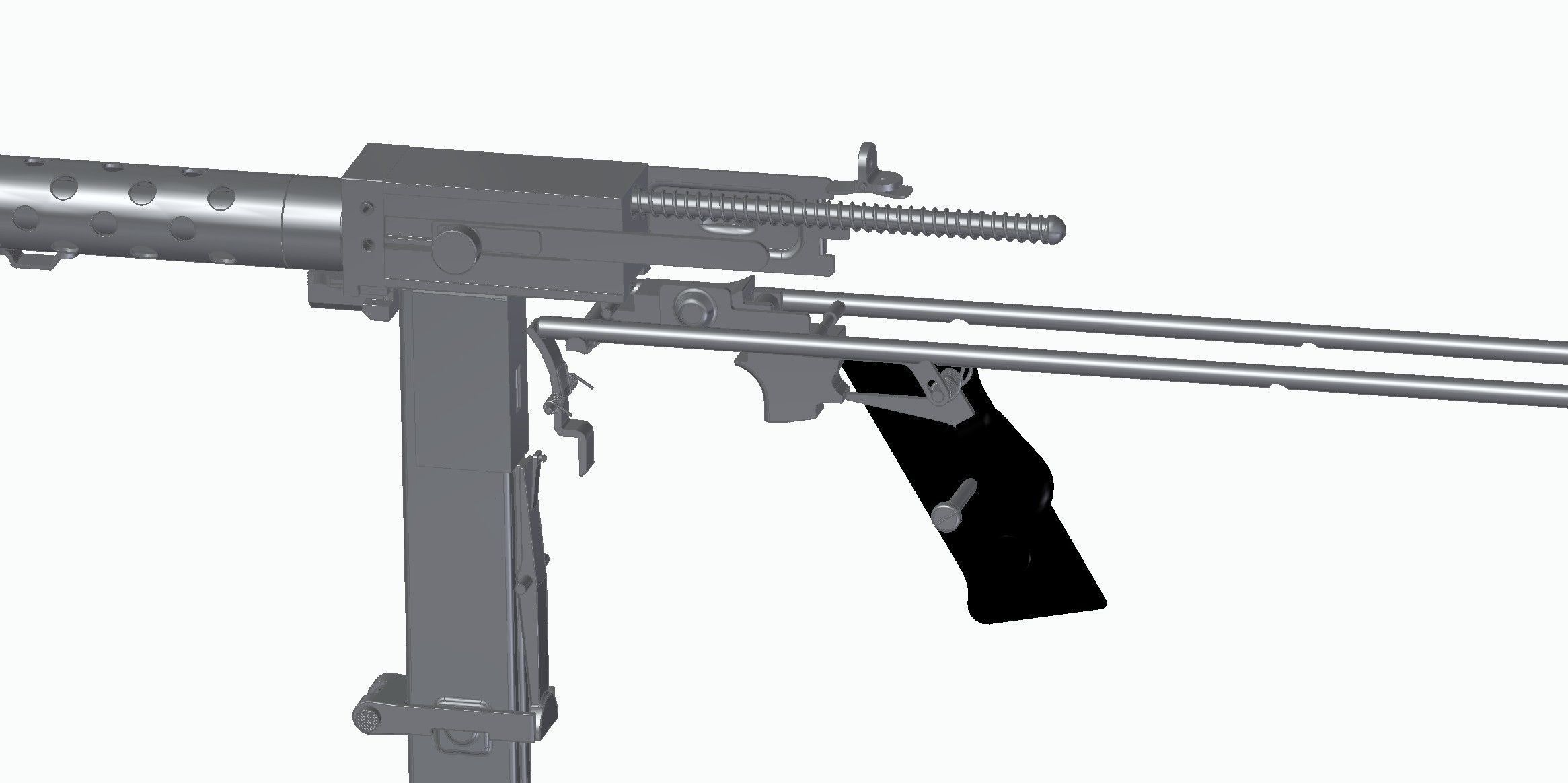 MAT-49 gun 3D model | CGTrader