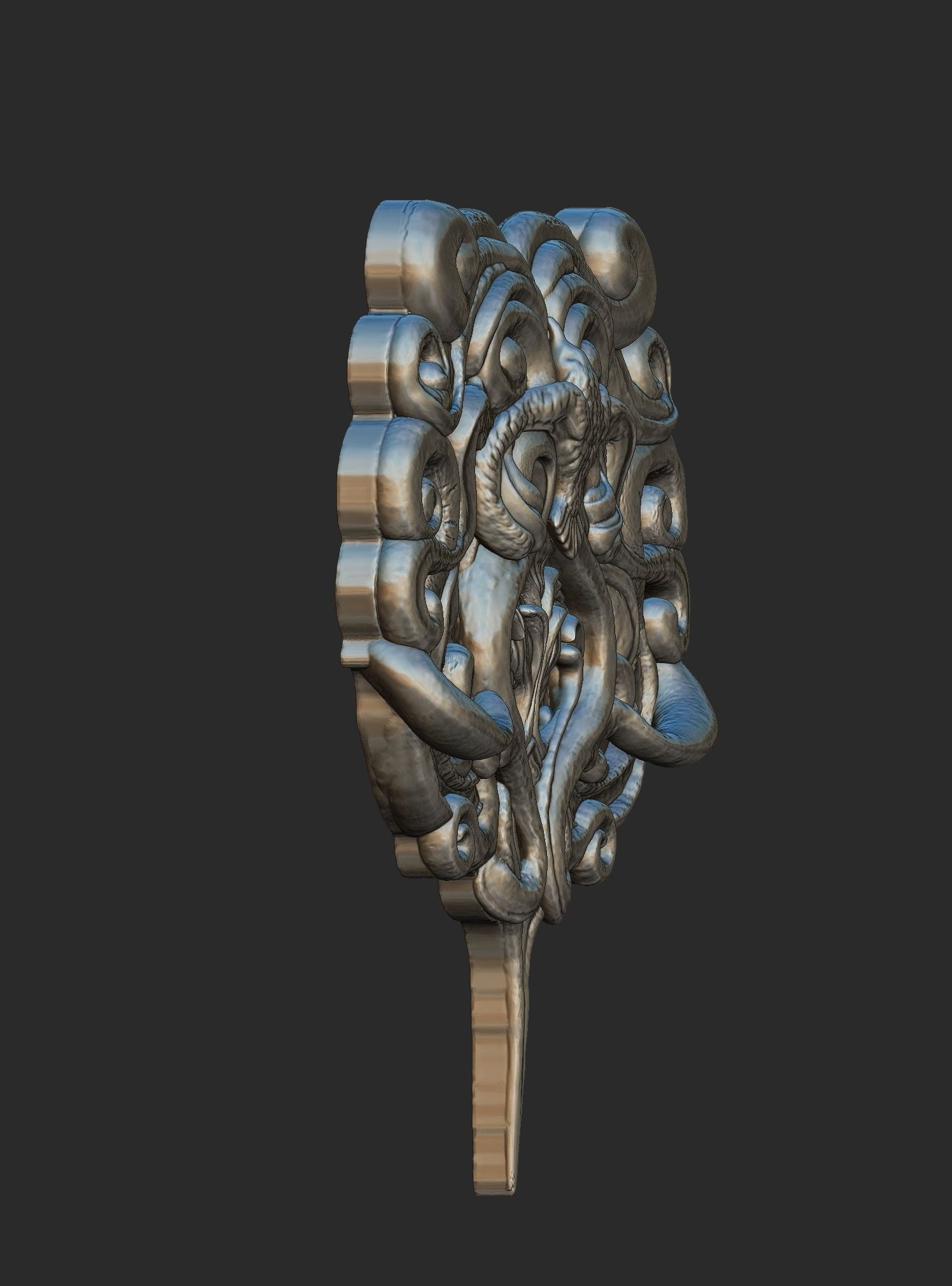 Raven sigil relief 3D model | CGTrader