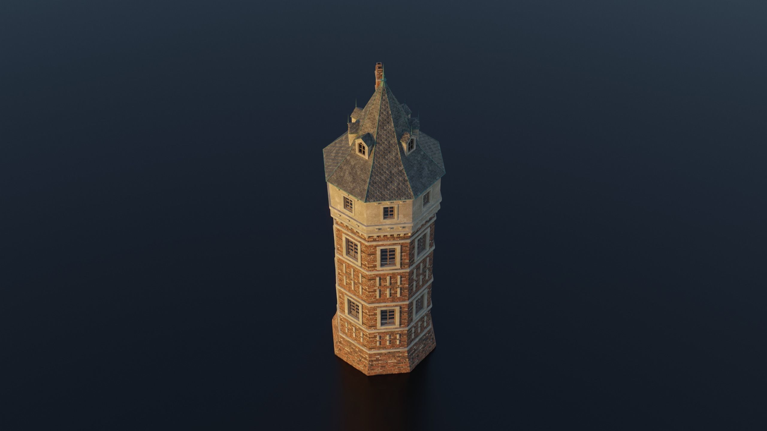 Medieval Towers 3D Model 3D model | CGTrader