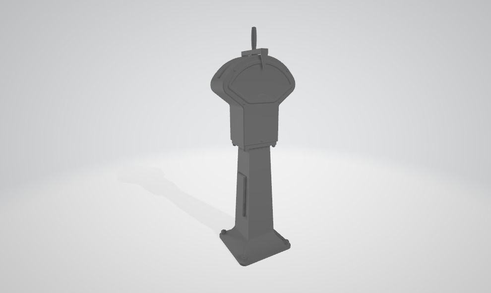 Hammerhead telegraph 3D model | CGTrader