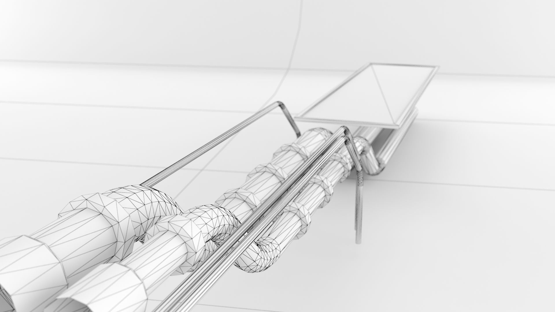 Low poly game ready 3d si-fi pipe asset free VR / AR / low-poly 3D ...