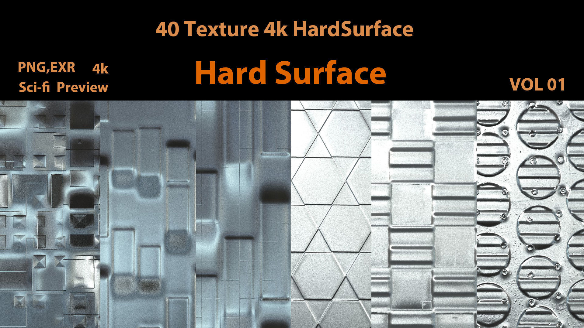 40 Hard Surface Texture-VOL 1 Texture | CGTrader