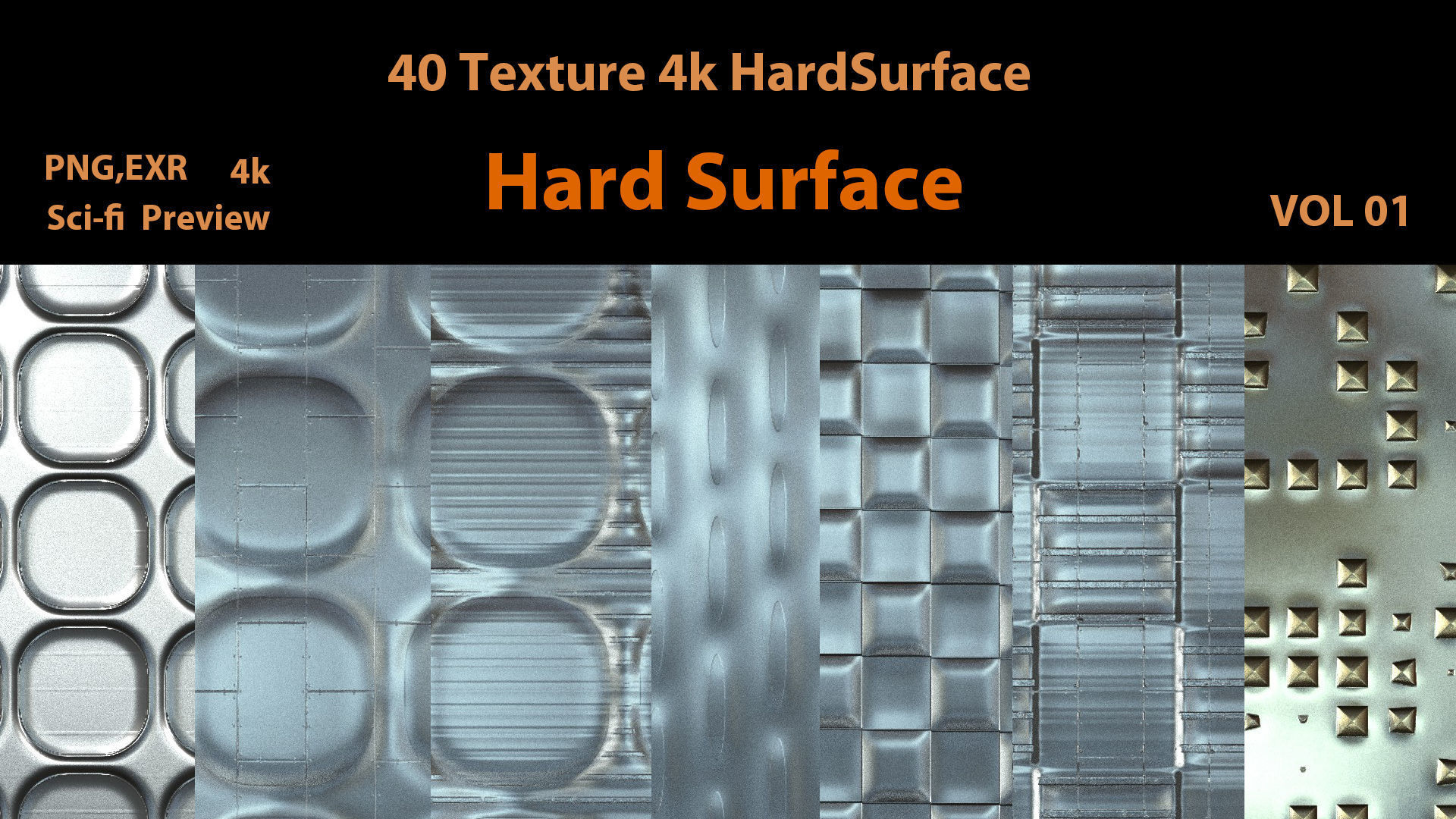 40 Hard Surface Texture-VOL 1 Texture | CGTrader