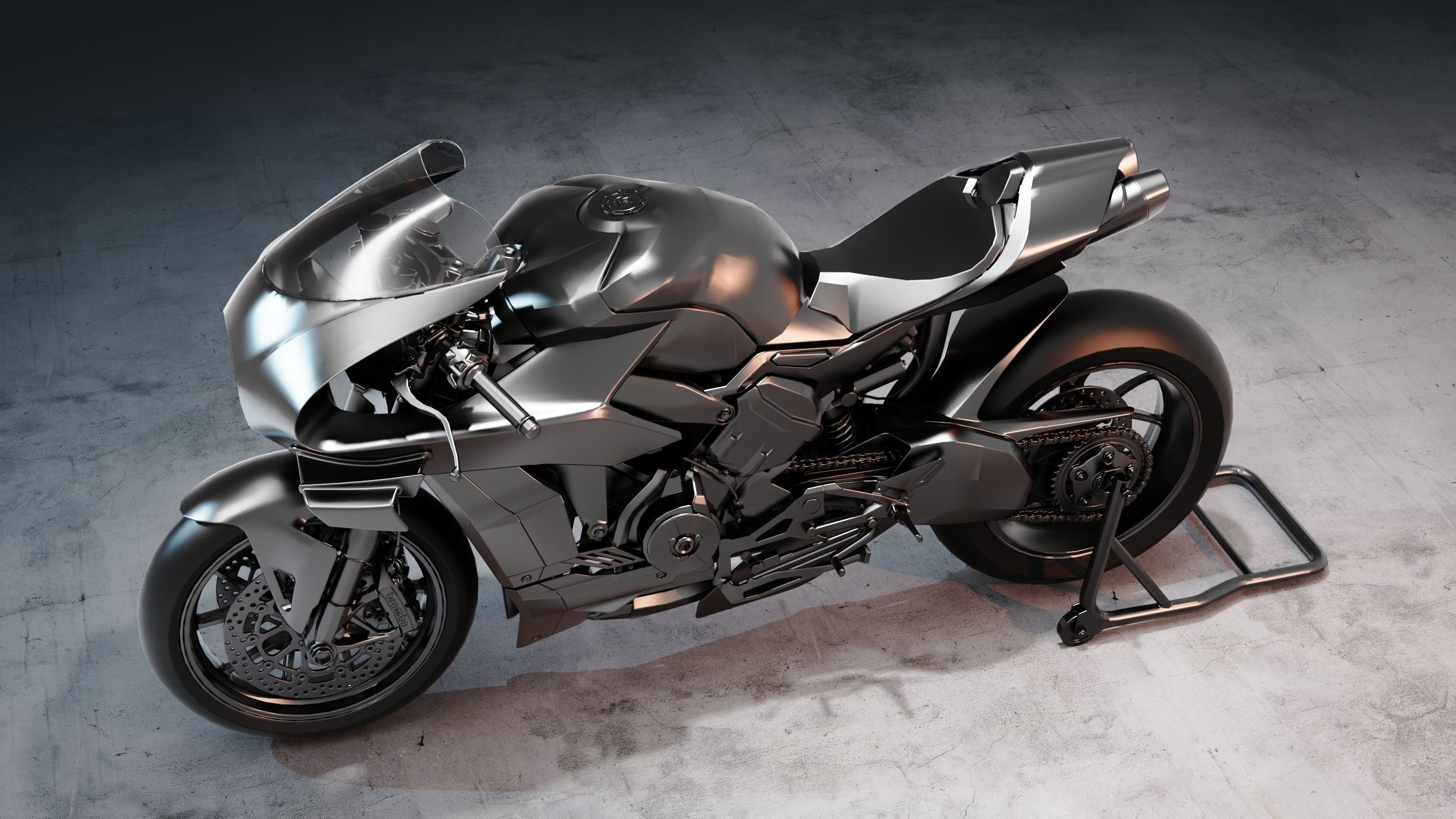 Ducati MH900 Heritage 3D model | CGTrader