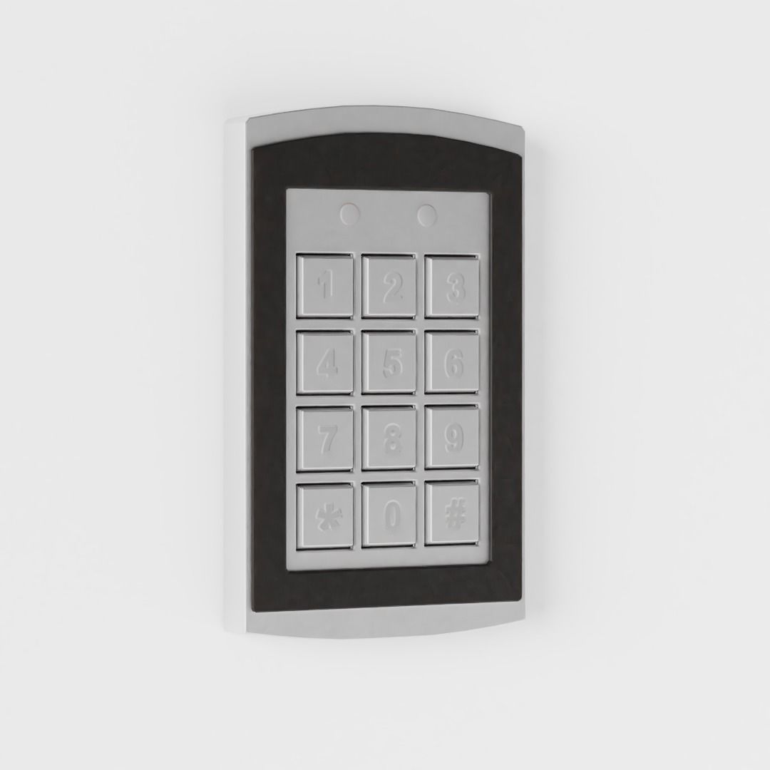 3D model Modern Keypad Lock - Various Modes VR / AR / low-poly | CGTrader