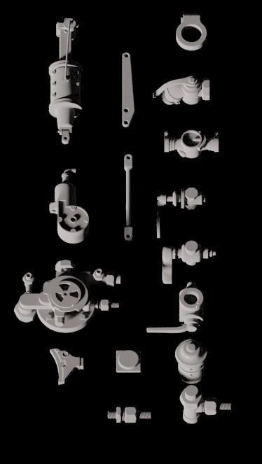 Greeble Pack 3D model | CGTrader