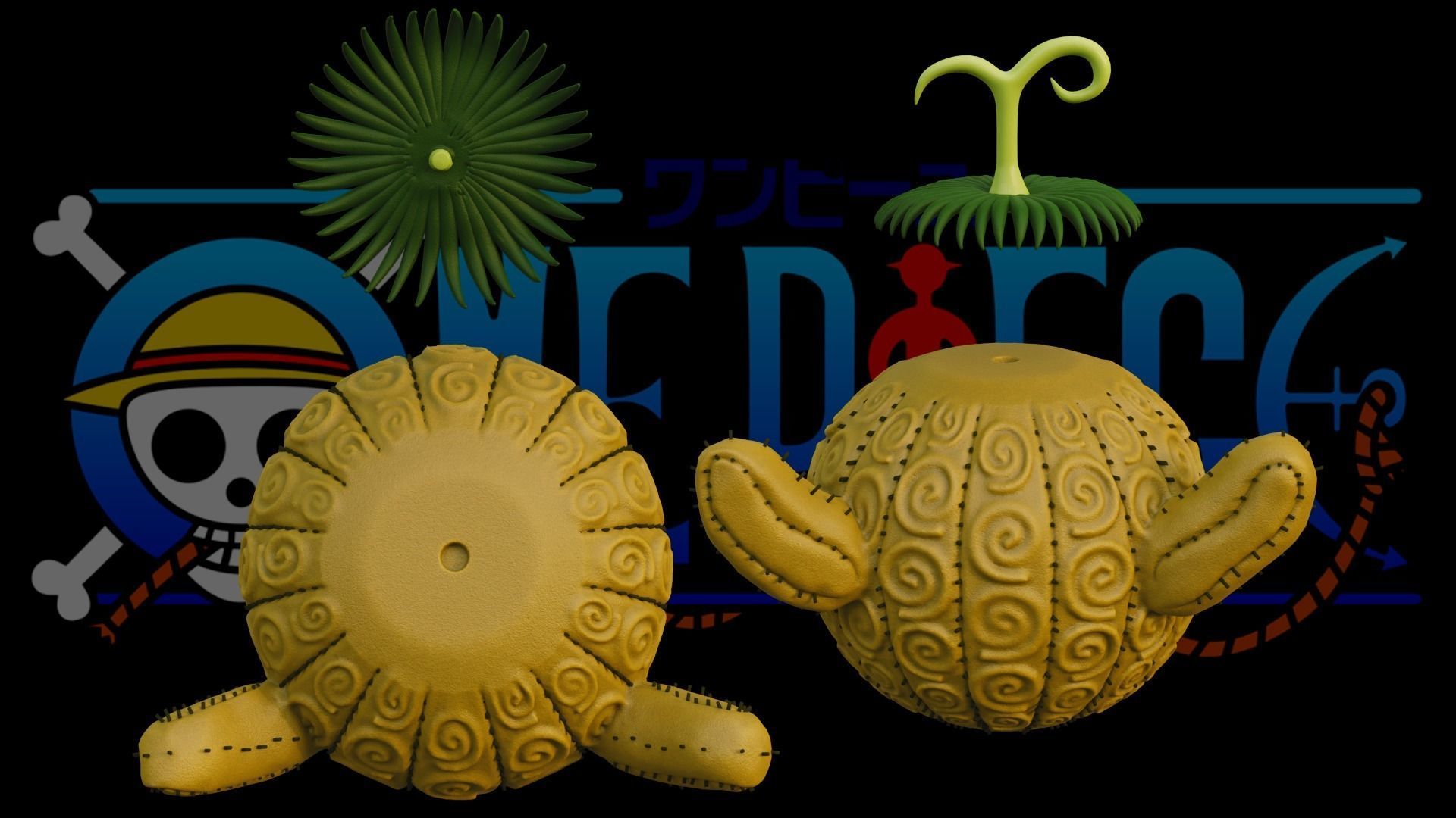 Suna Suna no Mi - One Piece 3D model 3D printable | CGTrader