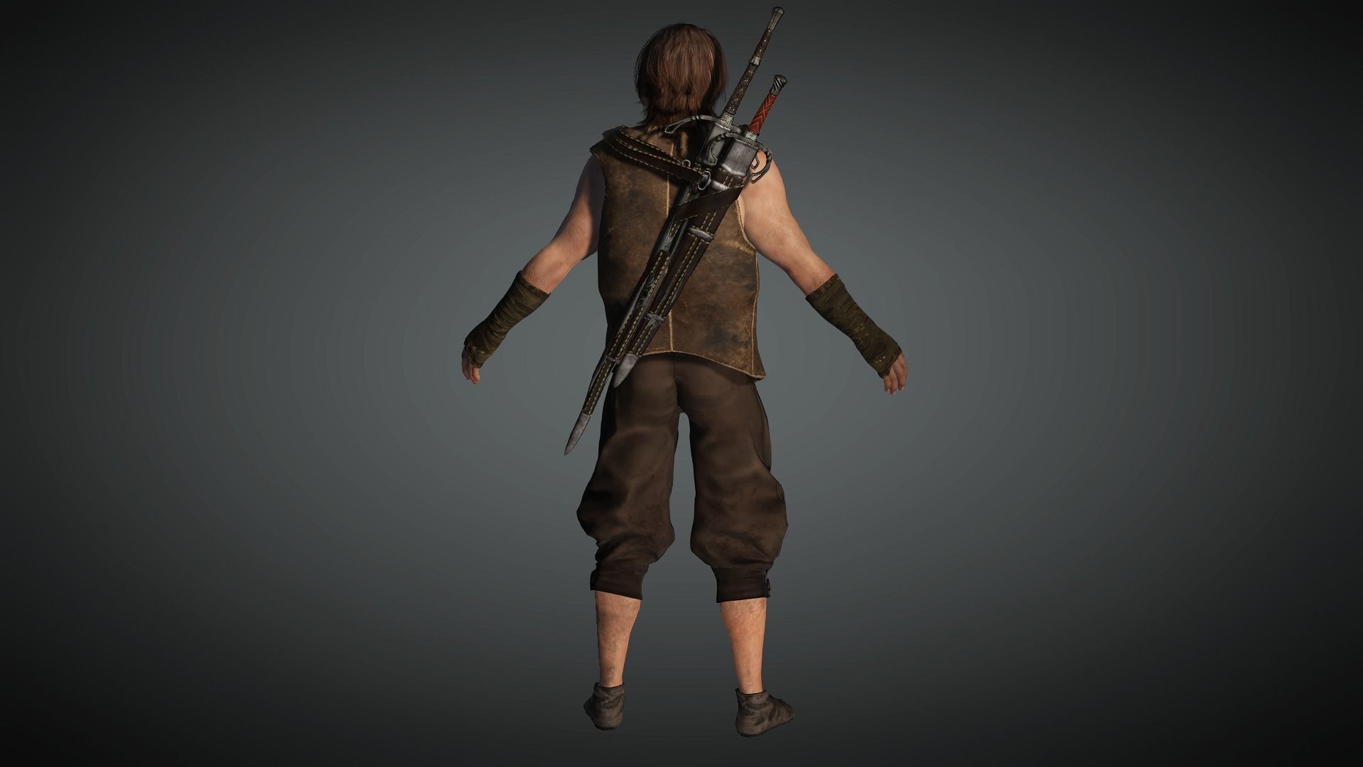 3D model AAA Fantasy Male Character 06 VR / AR / low-poly rigged | CGTrader