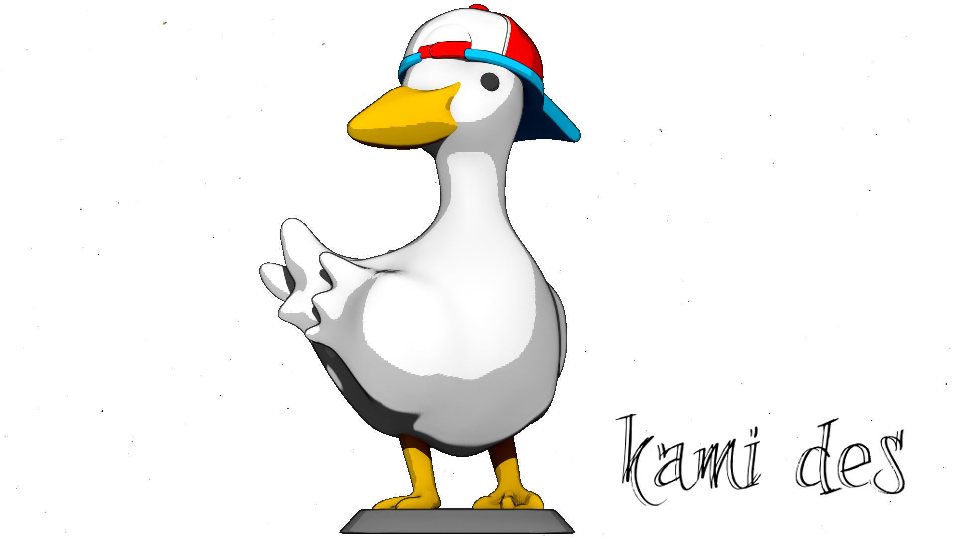 subaru duck free 3D model 3D printable | CGTrader