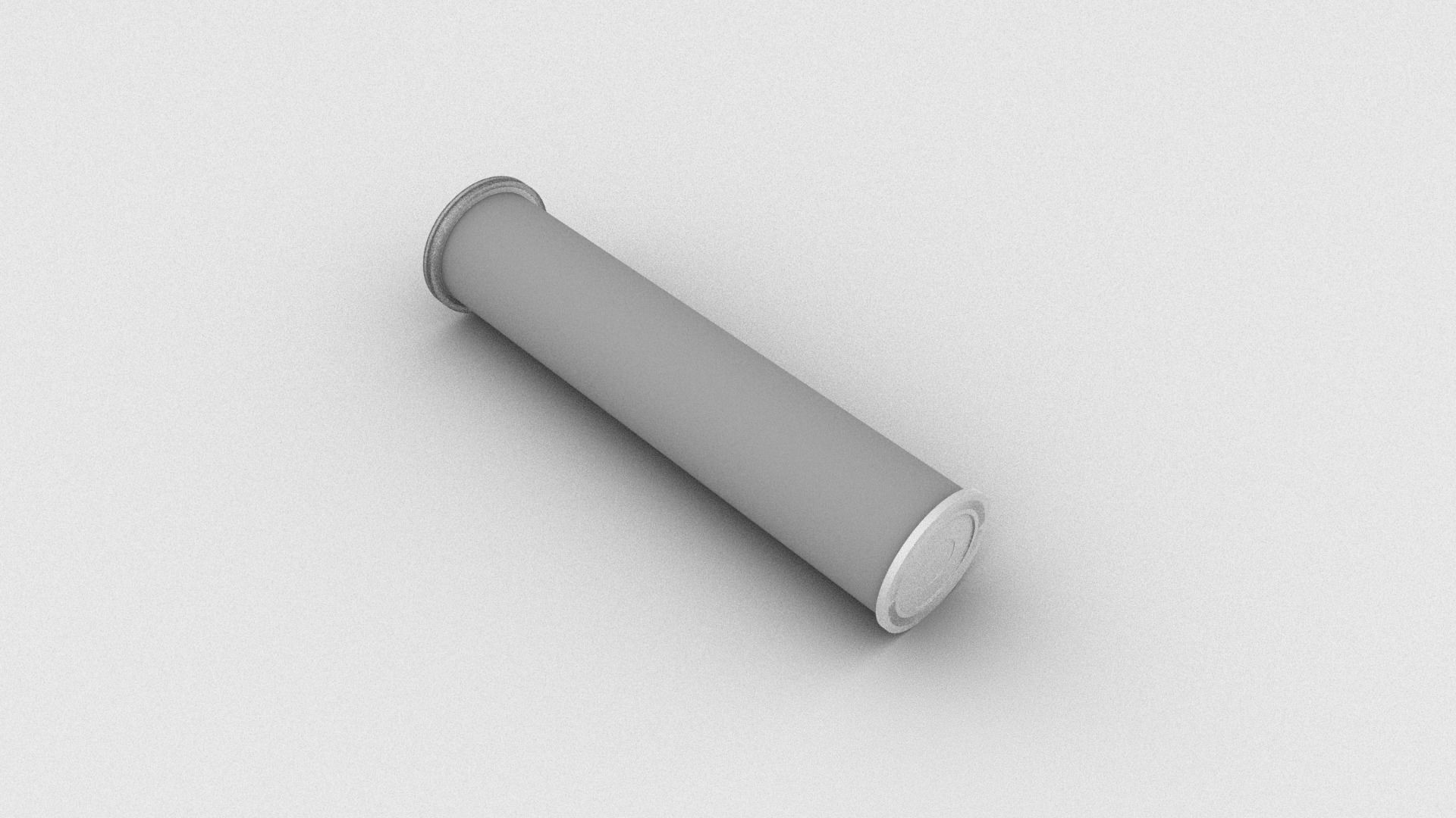 Cylinder Tube Chips Packaging 3D model | CGTrader