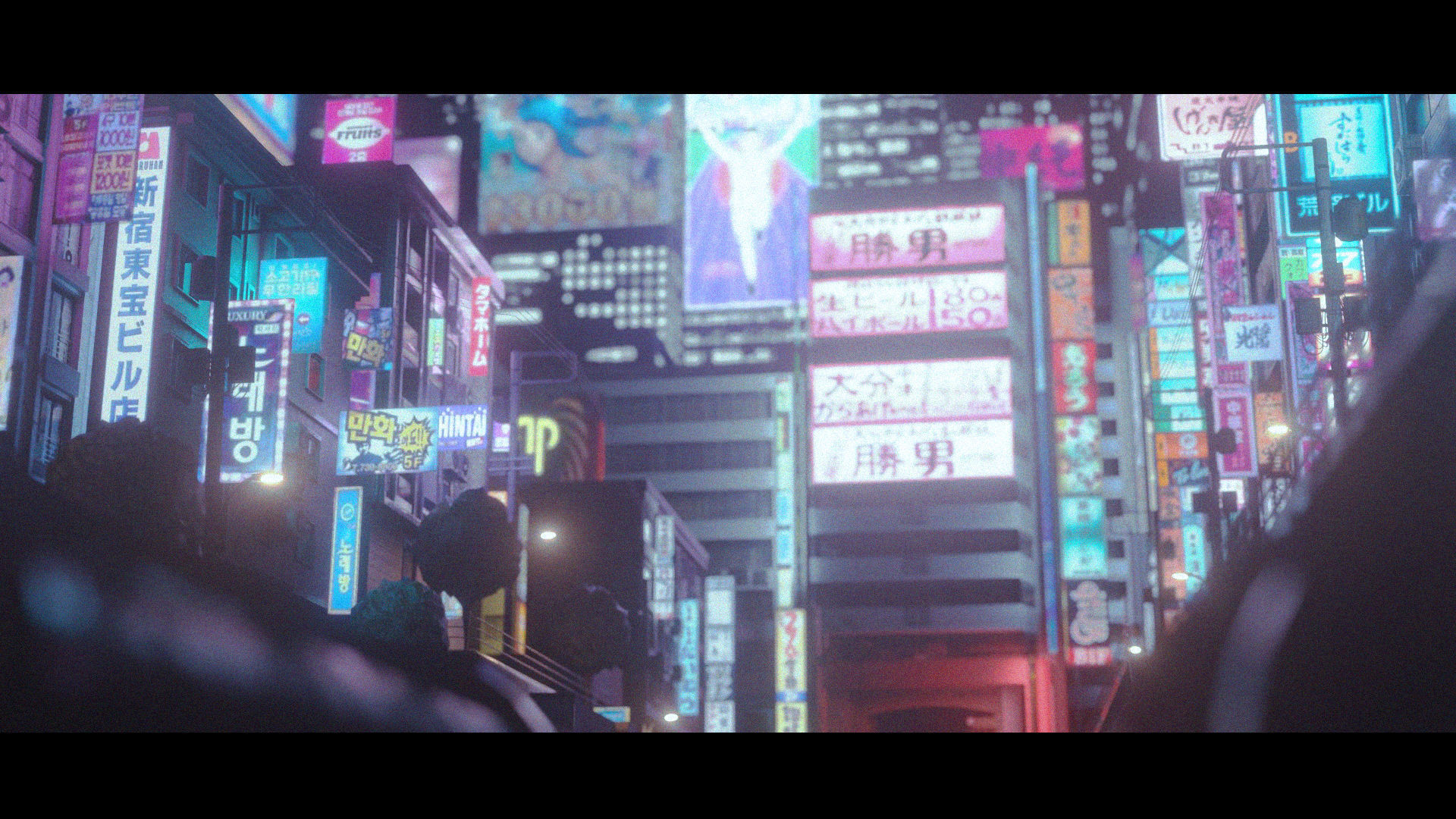 Cyberpunk Street Signs 3D model | CGTrader