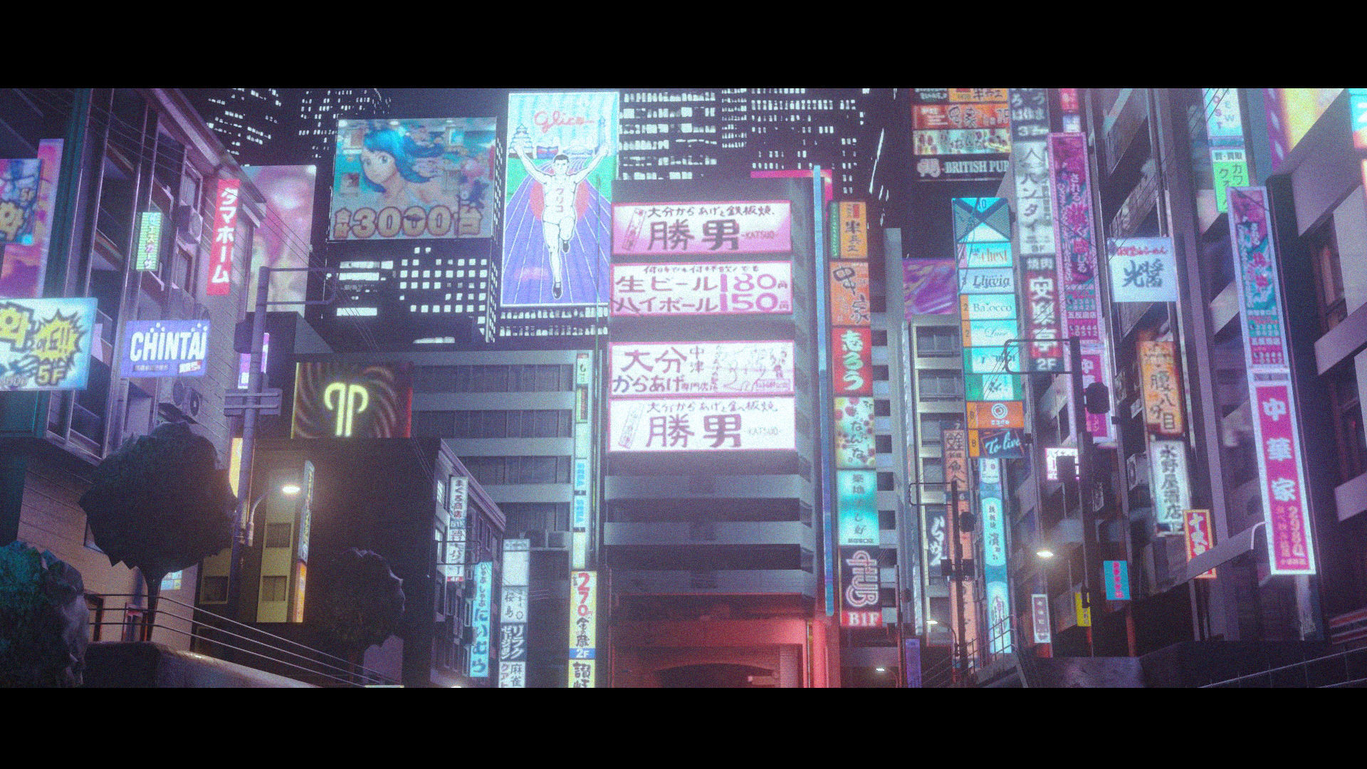 Cyberpunk Street Signs 3D model | CGTrader