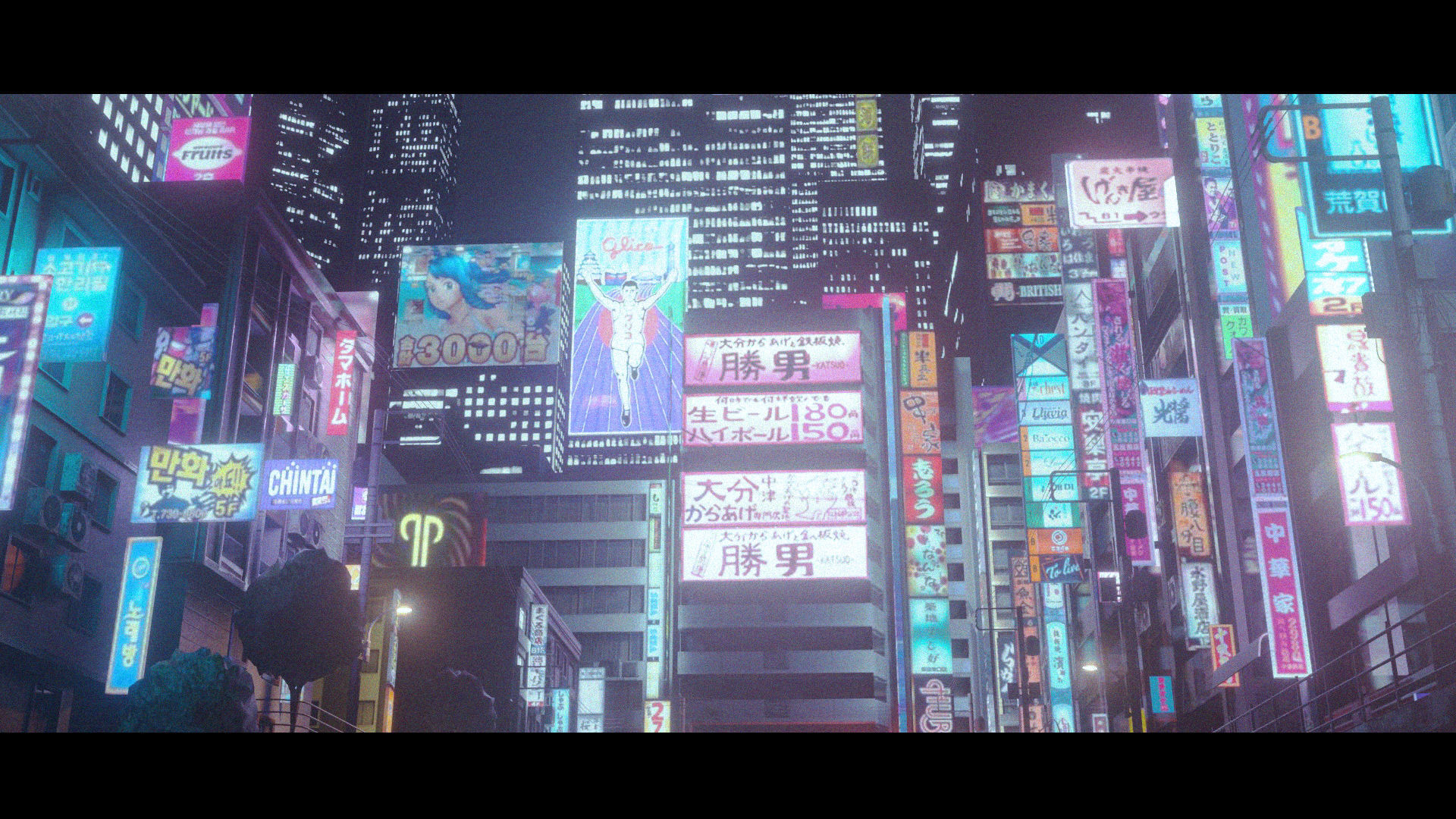 Cyberpunk Street Signs 3D model | CGTrader