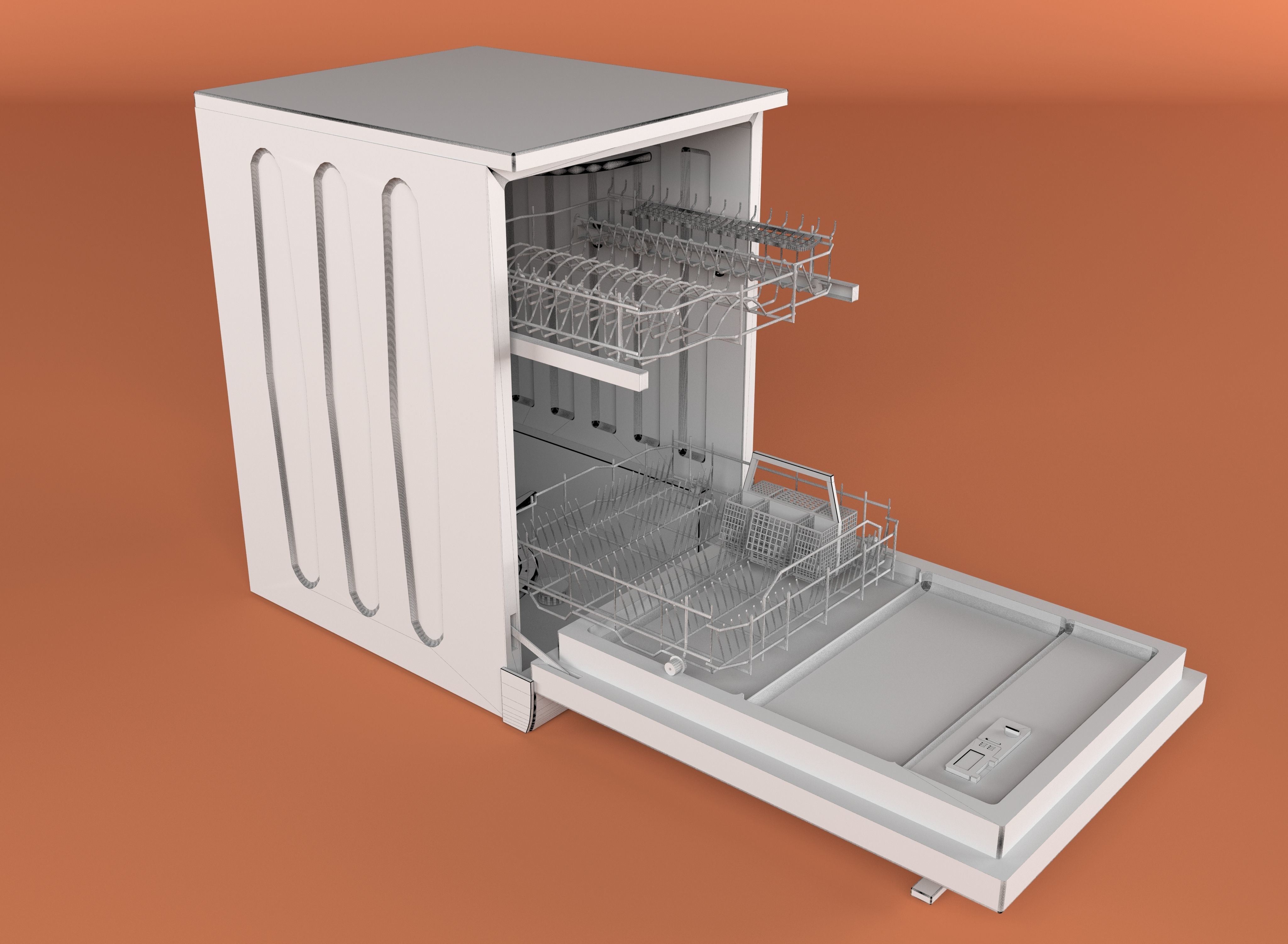 Diswasher dishwasher 3D model | CGTrader