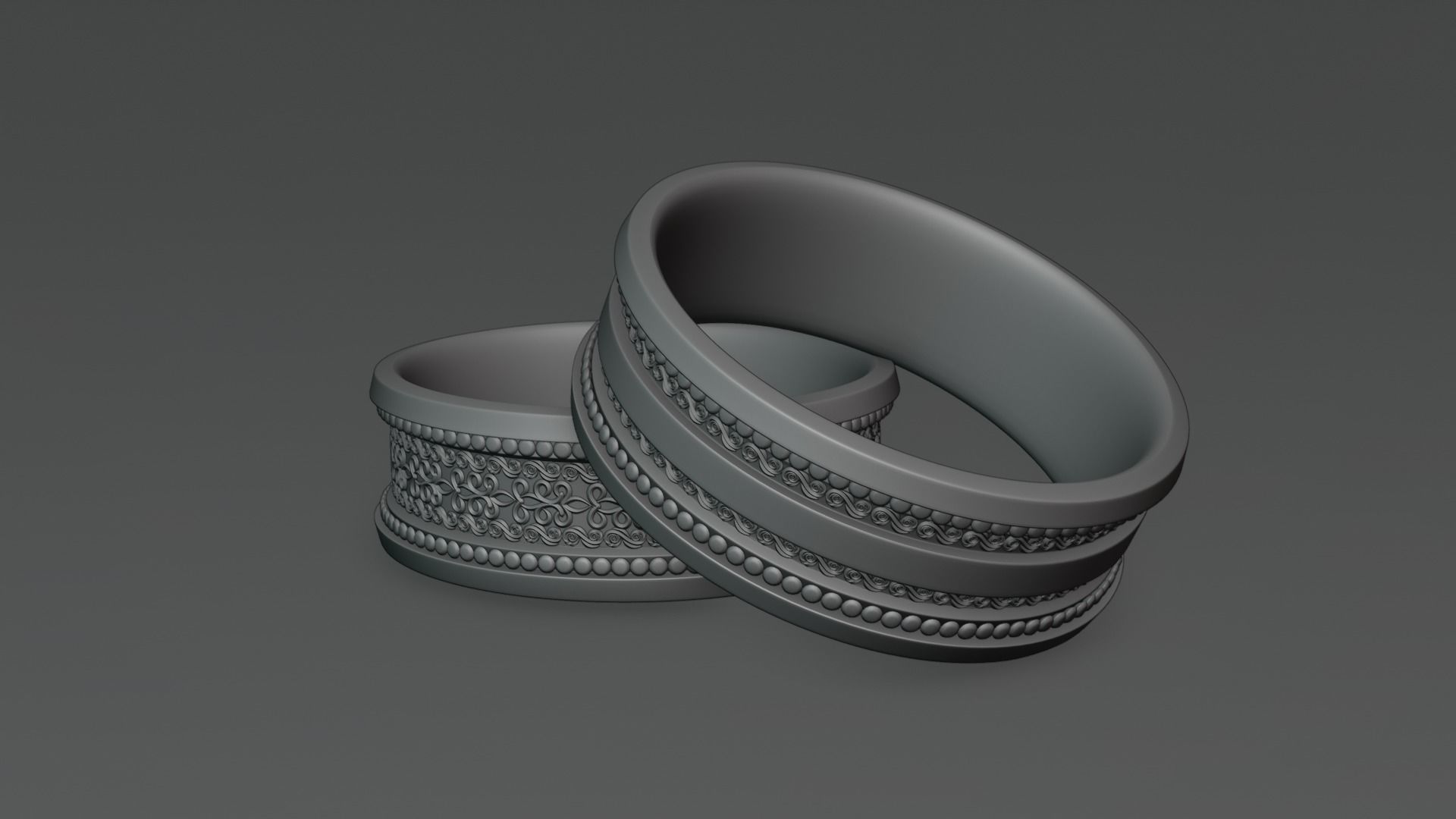 Rings for couple free VR / AR / low-poly 3D model | CGTrader