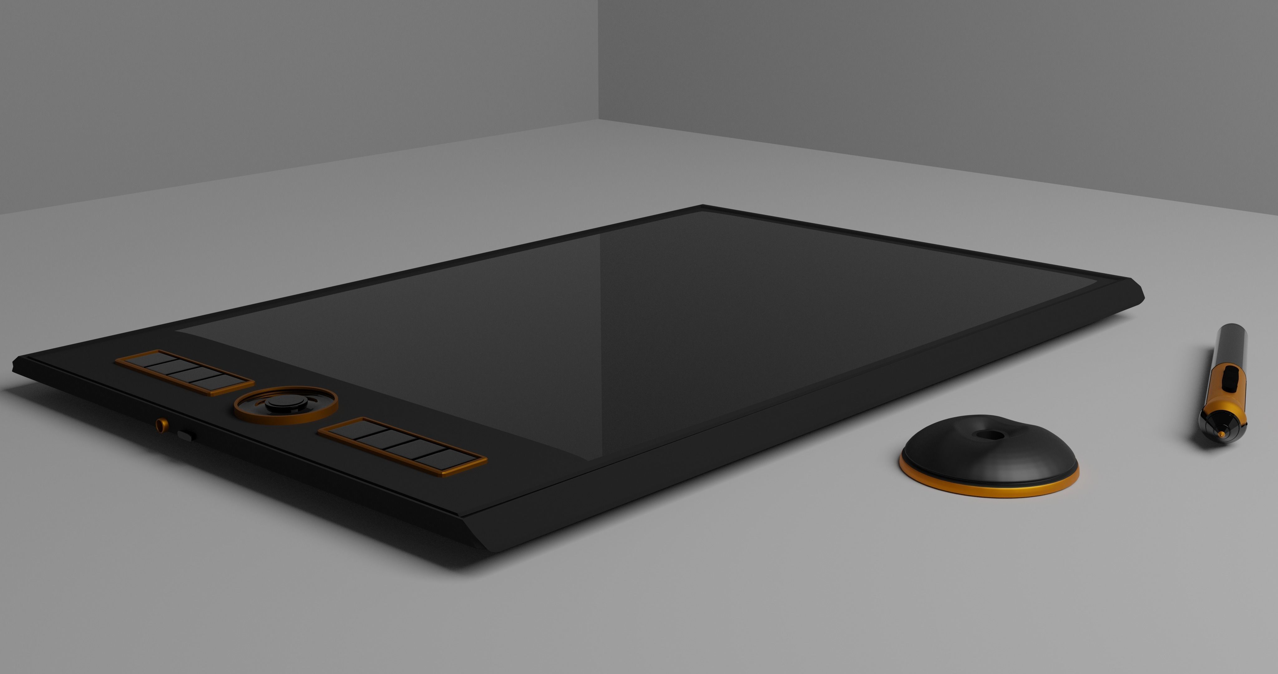 DIGITAL PAINTING BOARD 3D model | CGTrader