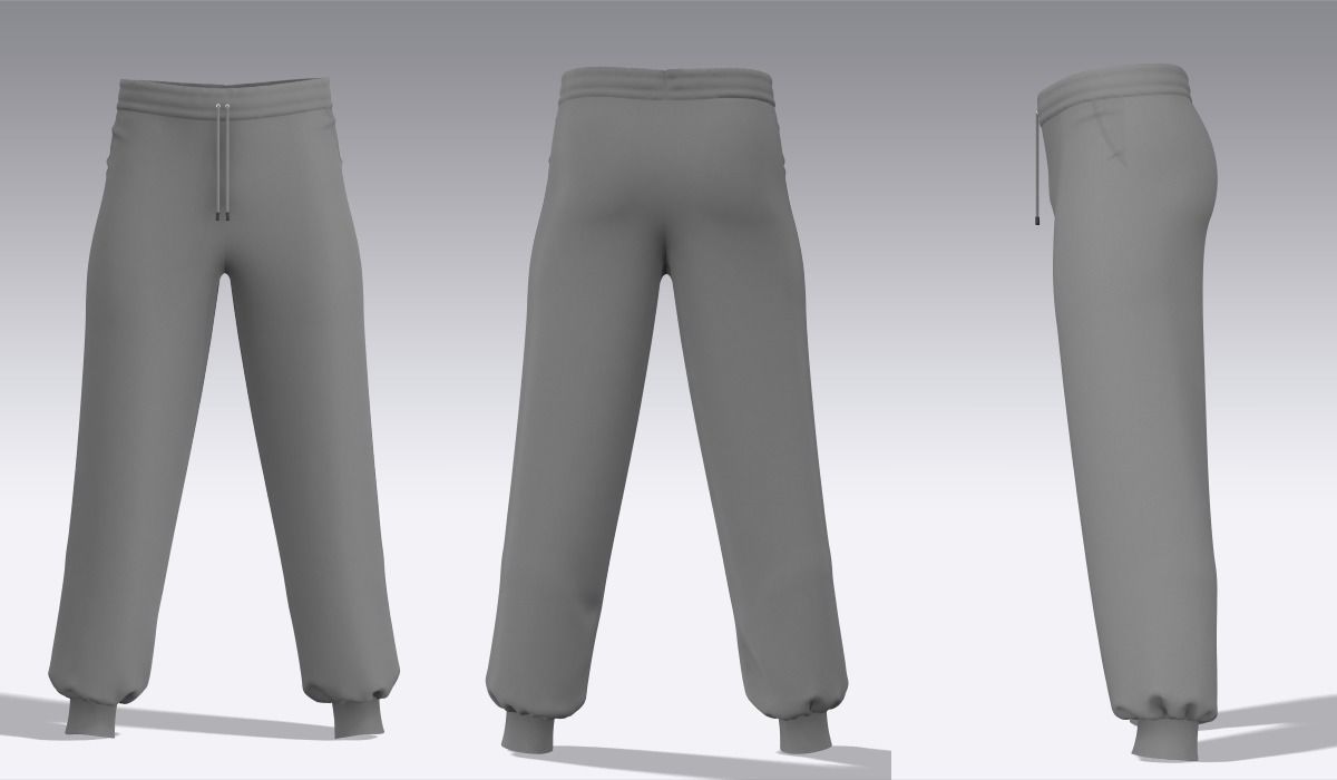 MALE PANTS PACK genesis 8 highpoly 3D model | CGTrader