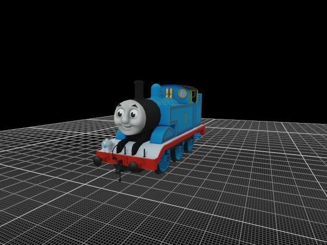 Thomas The Tank Engine free VR / AR / low-poly 3D model rigged | CGTrader