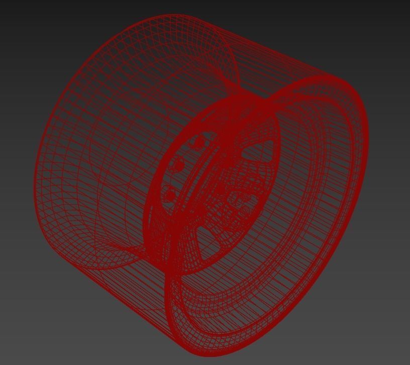 Offroad Steel Rim 3D model | CGTrader