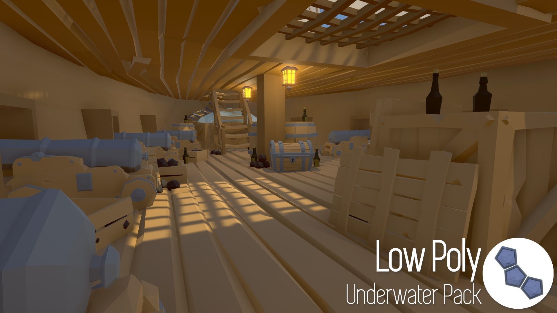 3D model Low Poly Underwater Pack VR / AR / low-poly | CGTrader