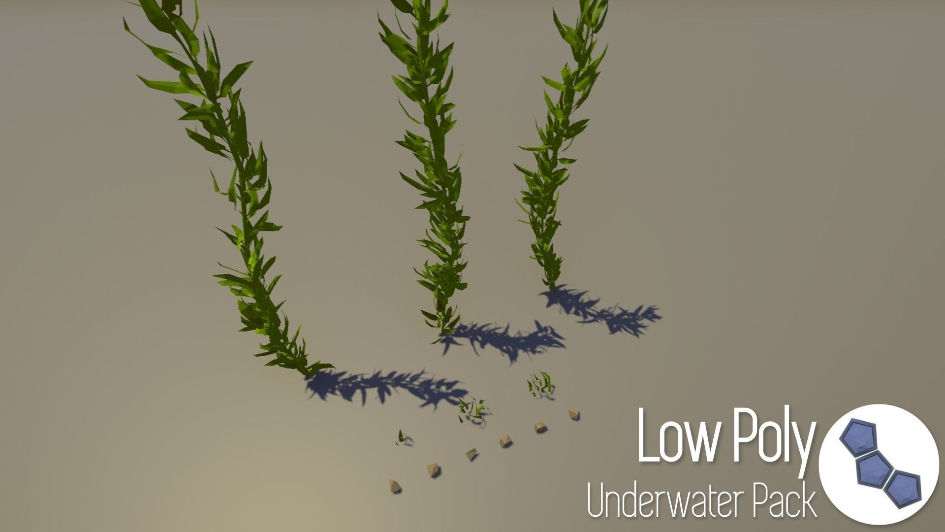 3D model Low Poly Underwater Pack VR / AR / low-poly | CGTrader