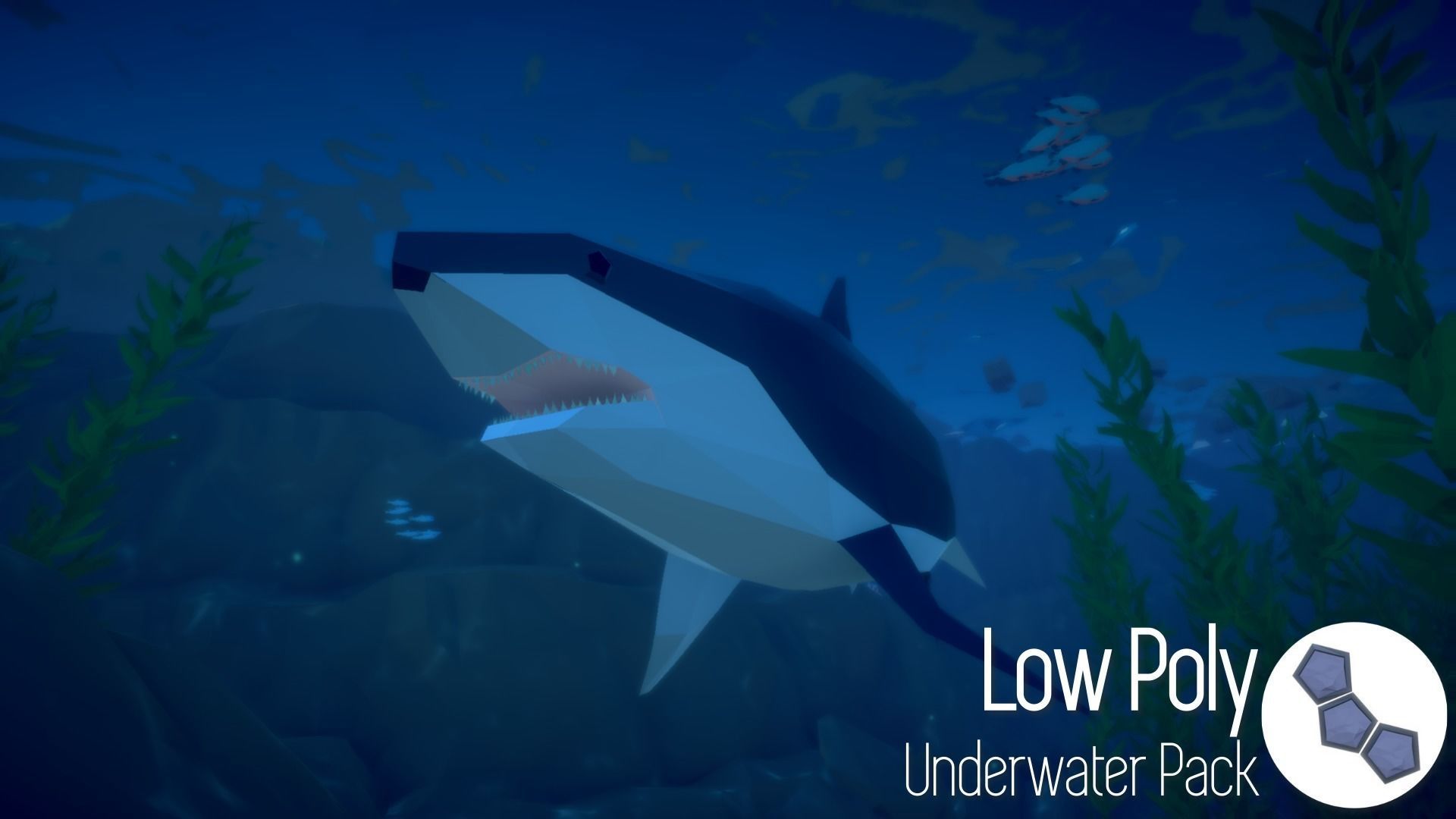 3D model Low Poly Underwater Pack VR / AR / low-poly | CGTrader