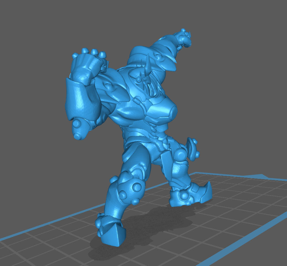 Reinhardt - Flex 3D model 3D printable | CGTrader