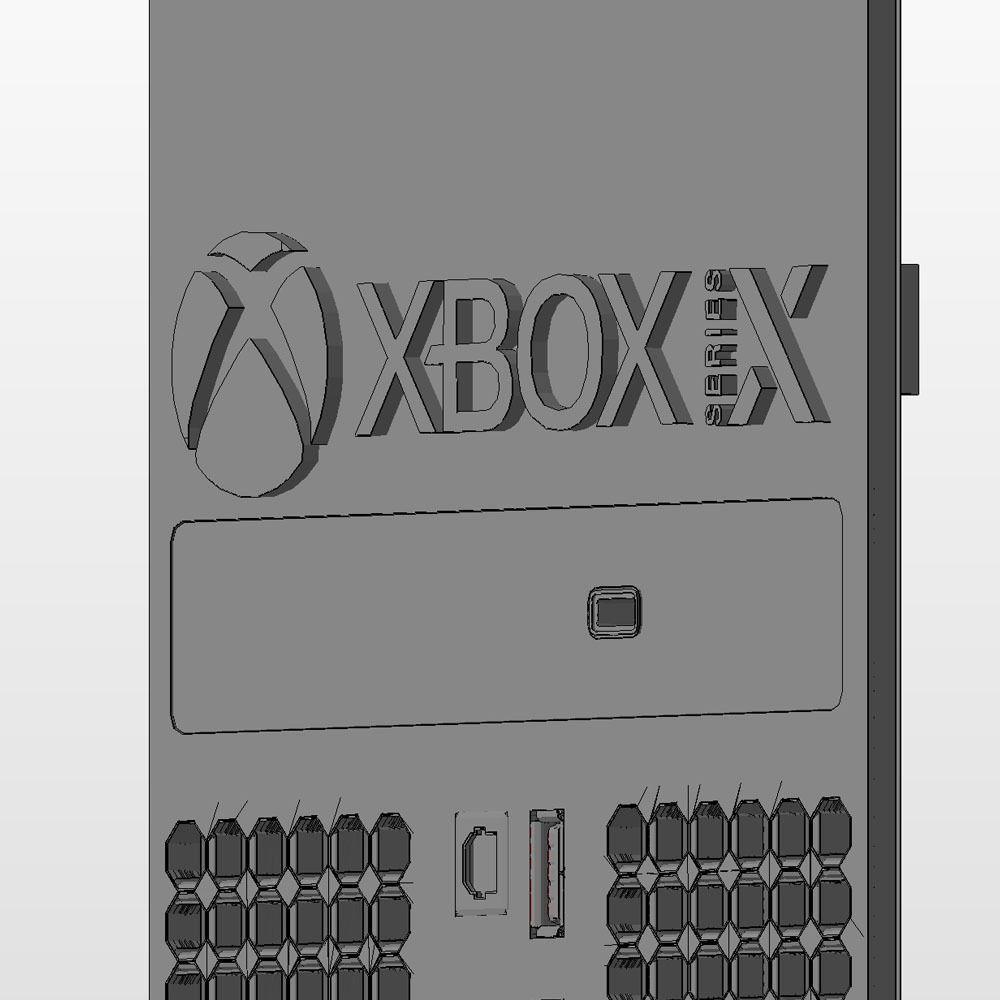 Xbox Series X model 3D Print 3D model 3D printable | CGTrader
