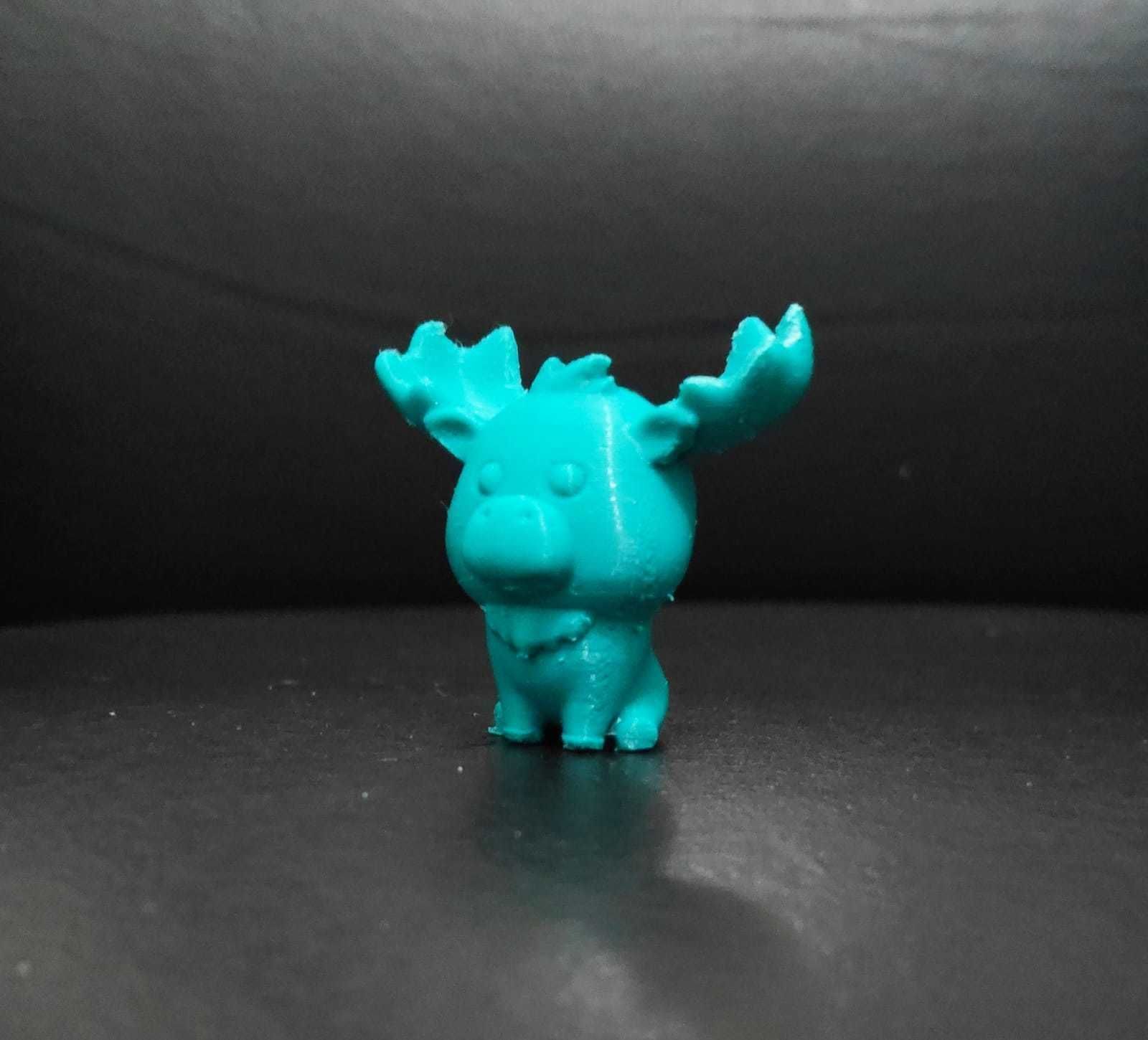 Little Moose 3D model 3D printable | CGTrader