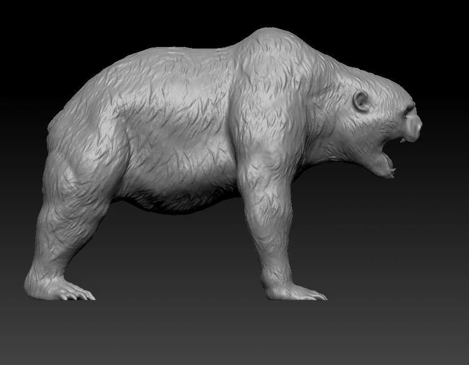 The Tuunbaq Spirit Bear Creature from The Terror 3D Print Model 3D ...