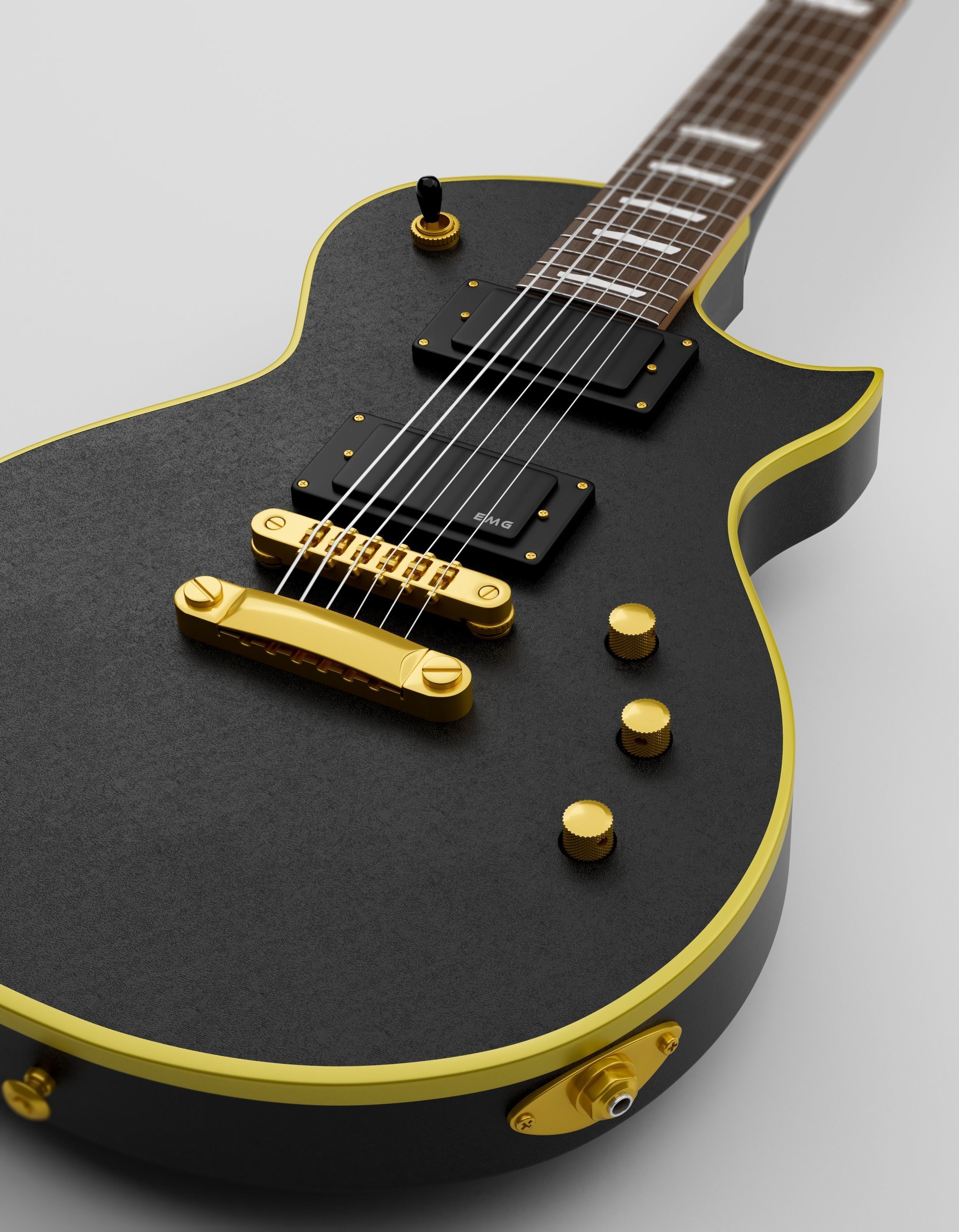 ESP LTD EC-1000 Electric Guitar 3D model | CGTrader