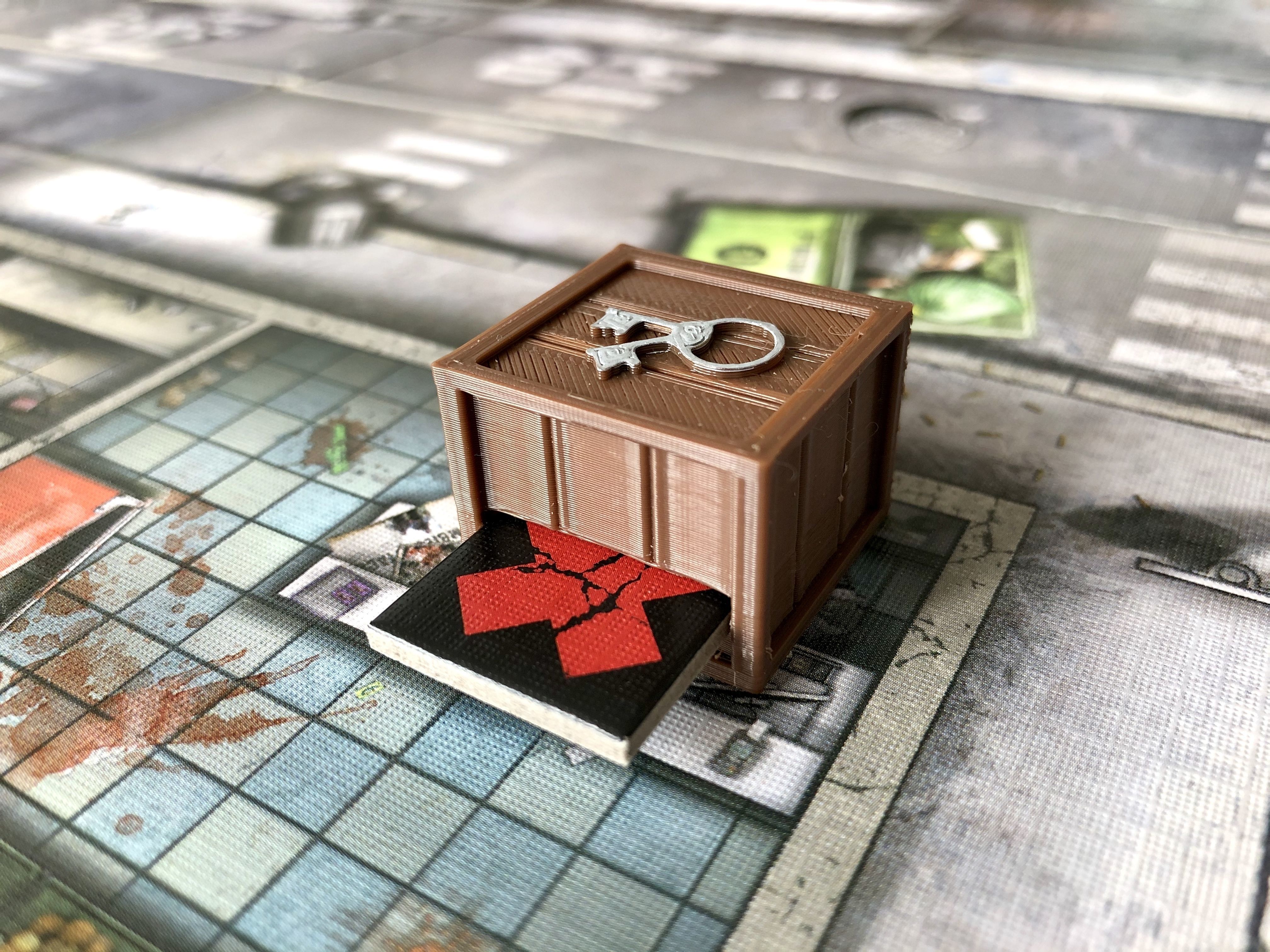 Zombicide 3D Objective Key 3D model | CGTrader