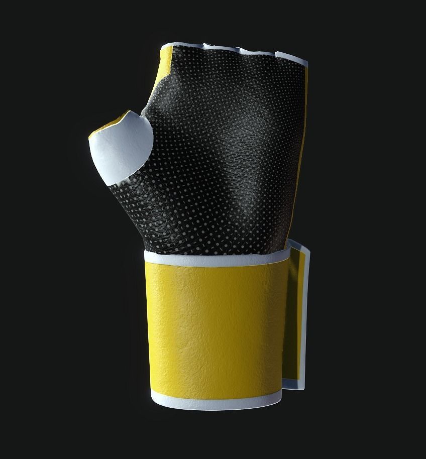 3D model MMA-Gloves-3 wrist sleeve VR / AR / low-poly | CGTrader
