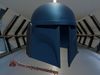 Custom Mando Mandalorian Helmet FANG Based on the Fett Helmets 3D model ...