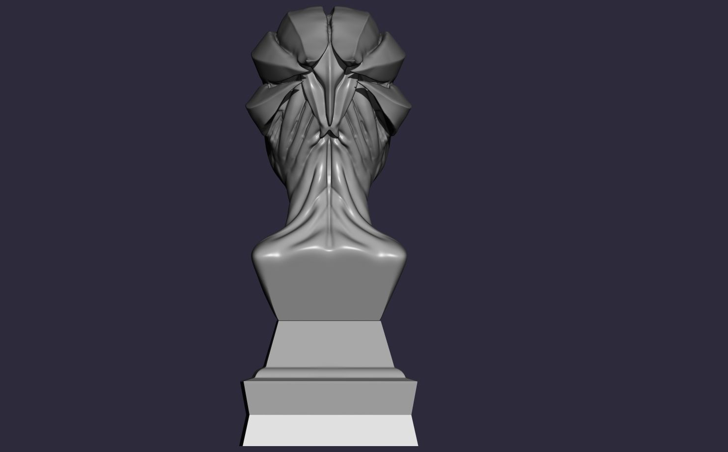 ASARI - mass effect bust 3D model 3D printable | CGTrader