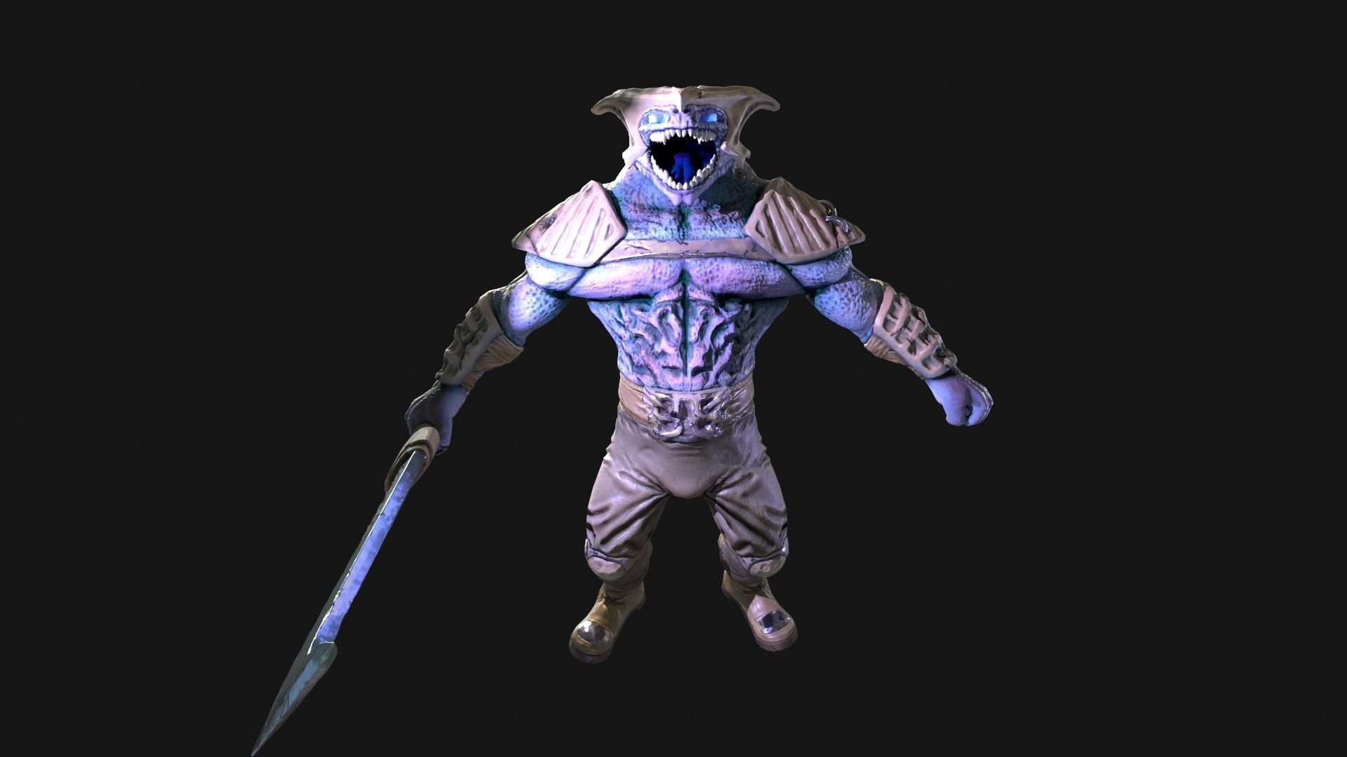 3D model Reptile-Dragonite VR / AR / low-poly | CGTrader