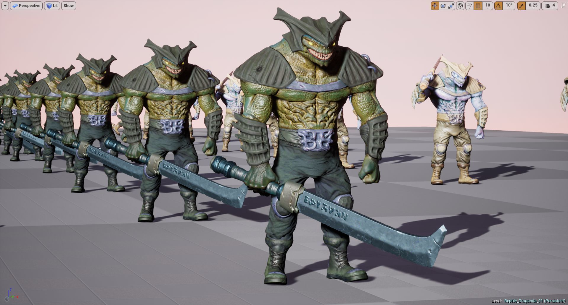 3D model Reptile-Dragonite VR / AR / low-poly | CGTrader