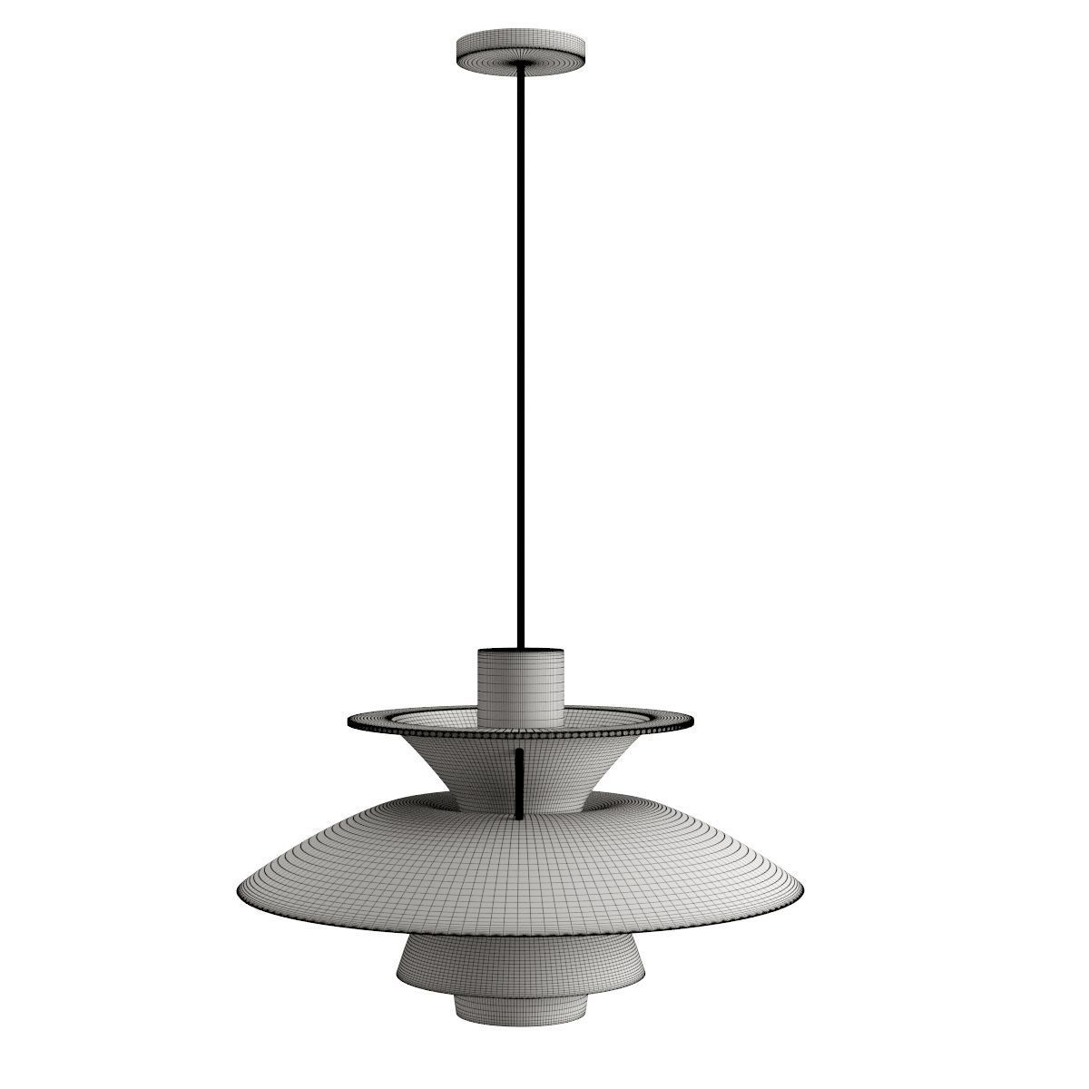 3D model PH5 Pendant Lamp by Poul Henningsen for Louis Poulsen VR / AR ...