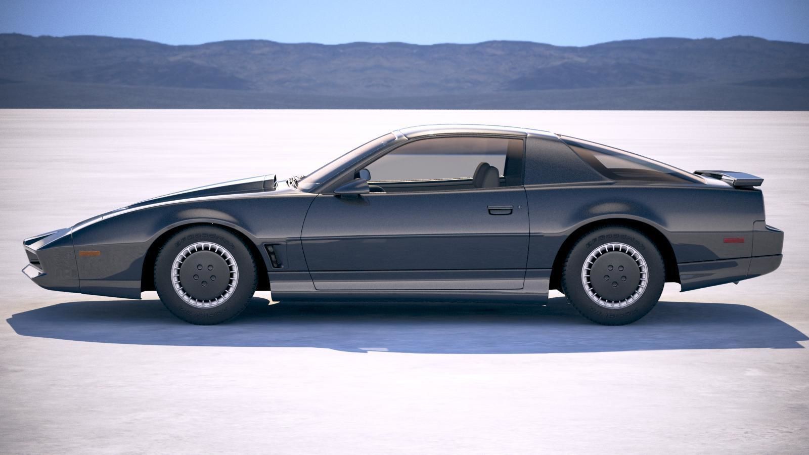 Pontiac Trans Am Kitt 1982 3D model | CGTrader