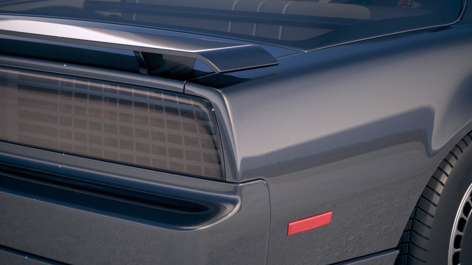 Pontiac Trans Am Kitt 1982 3D model | CGTrader