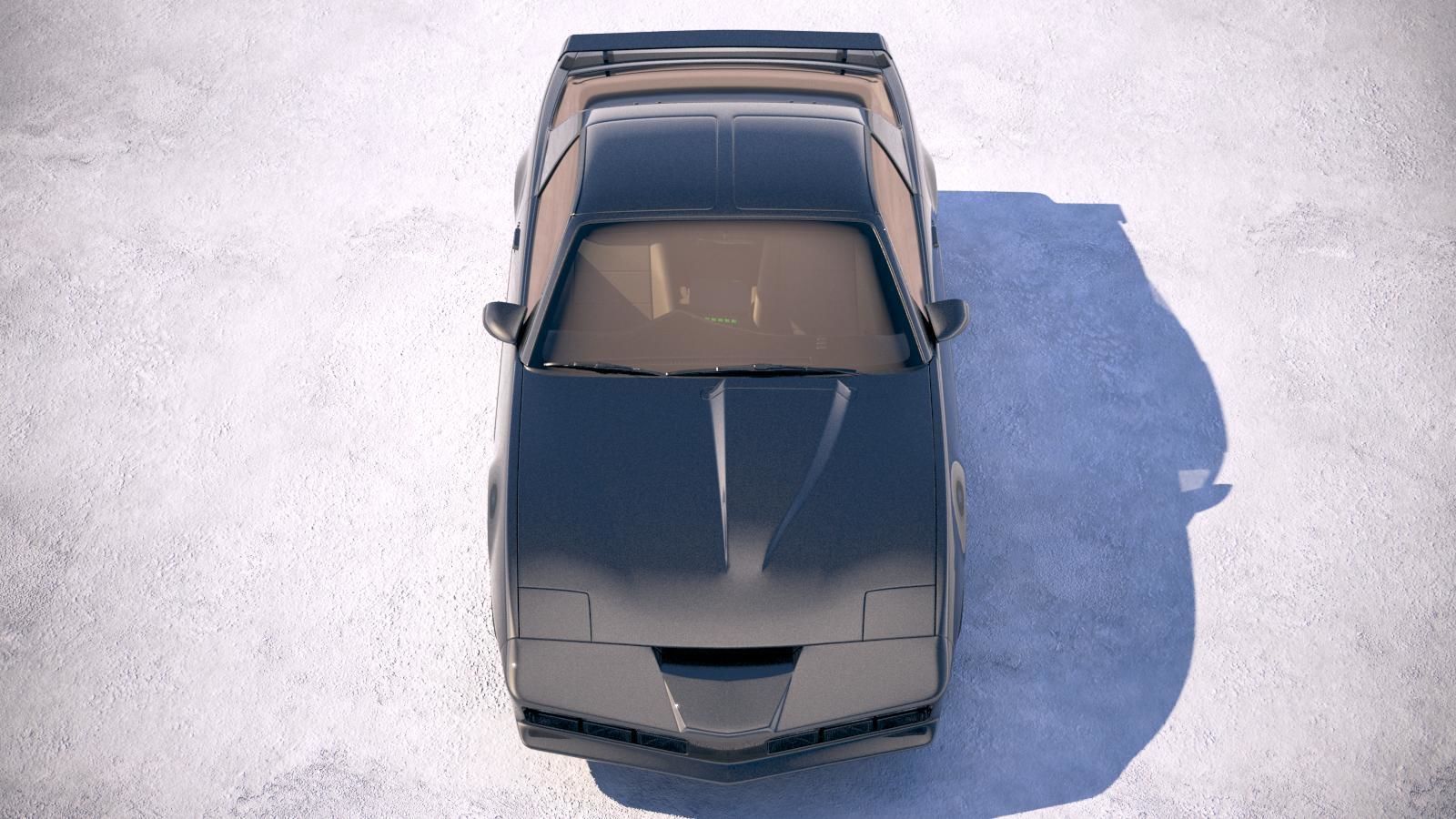 Pontiac Trans Am Kitt 1982 3D model | CGTrader