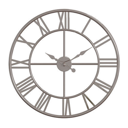 WALL CLOCK WITH ROMAN NUMBERS 3D model | CGTrader